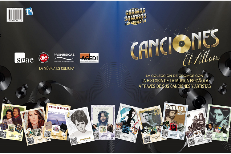 Un álbum de cromos en papel para escuchar en formato digital | esVivir