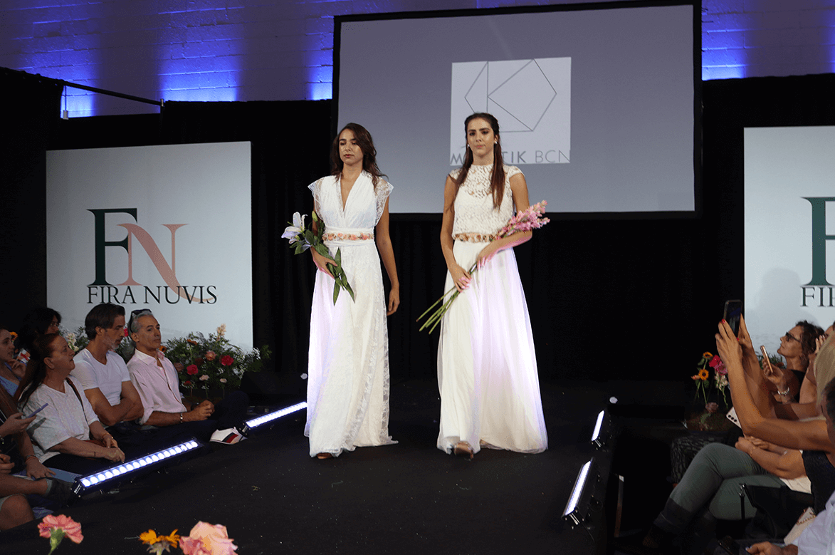 La novia boho chic de Mimètik BCN arranca aplausos en Fira Nuvis | esVivir